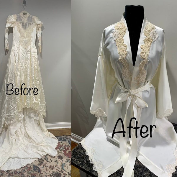 Repurposed Wedding Gown - Etsy