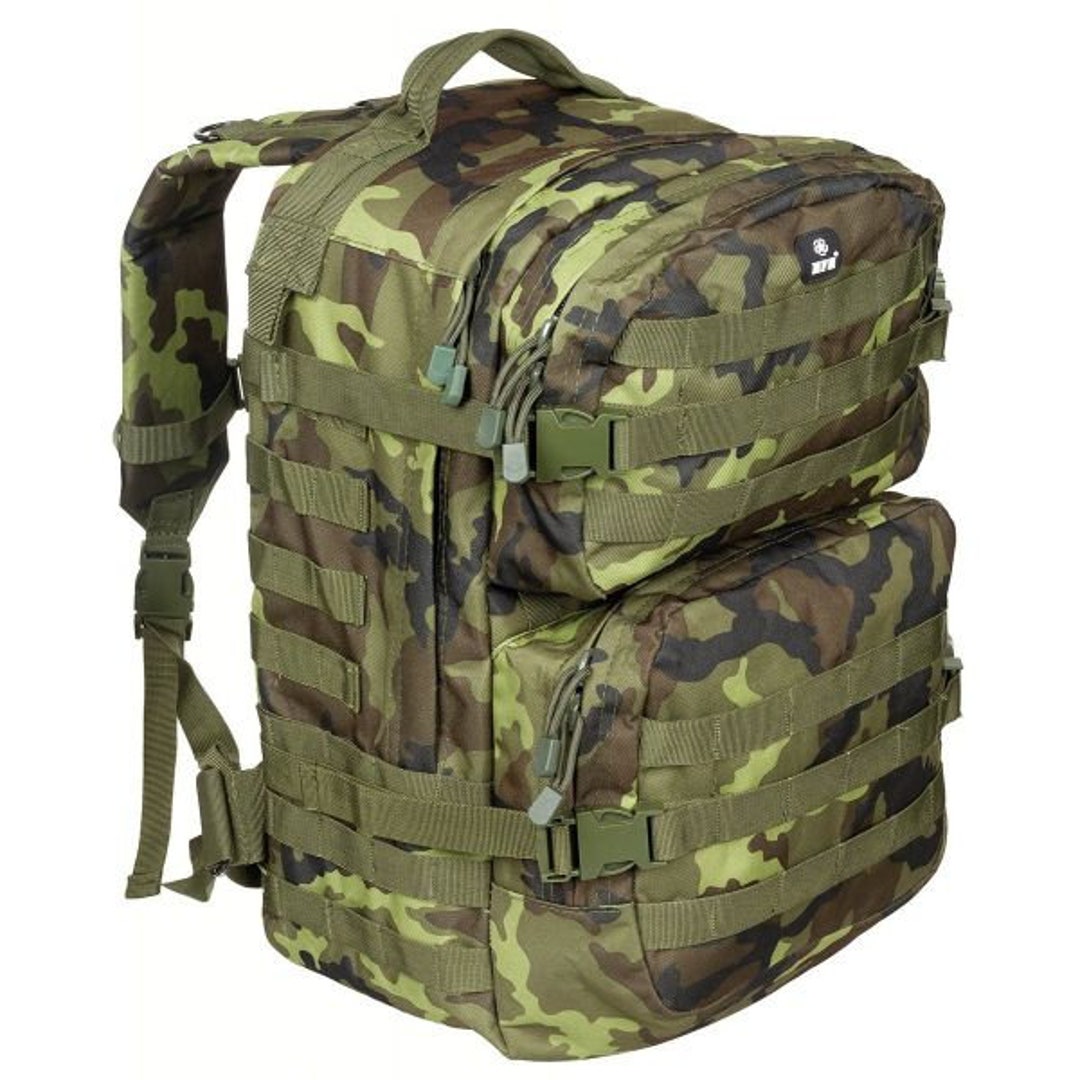 Military Backpack Assault II 40 Liters Adjustable Strap Retro Army ...