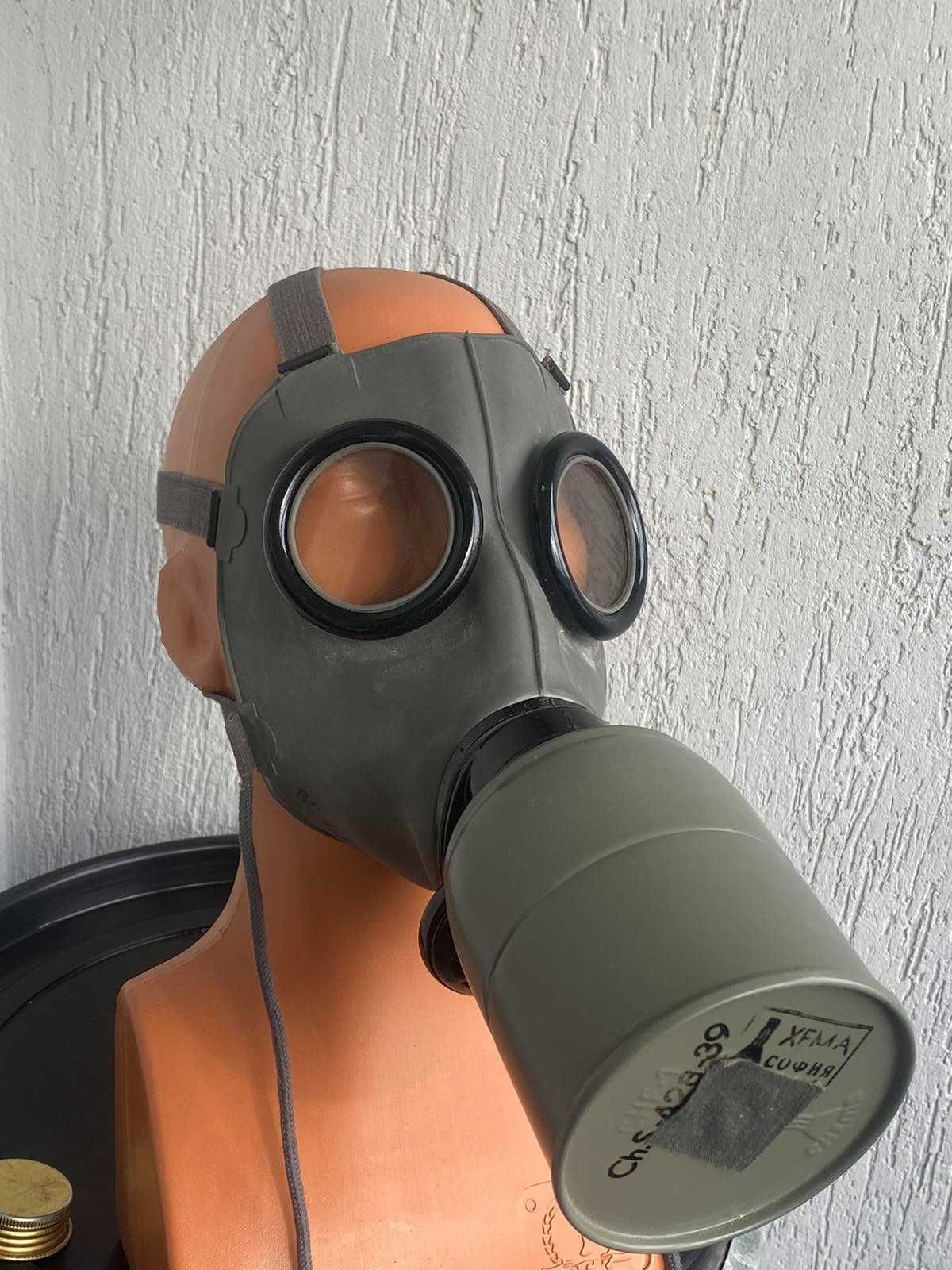Bulgarian Tsarski Chema Gas Mask 1939 Original Chema Sofia - Etsy