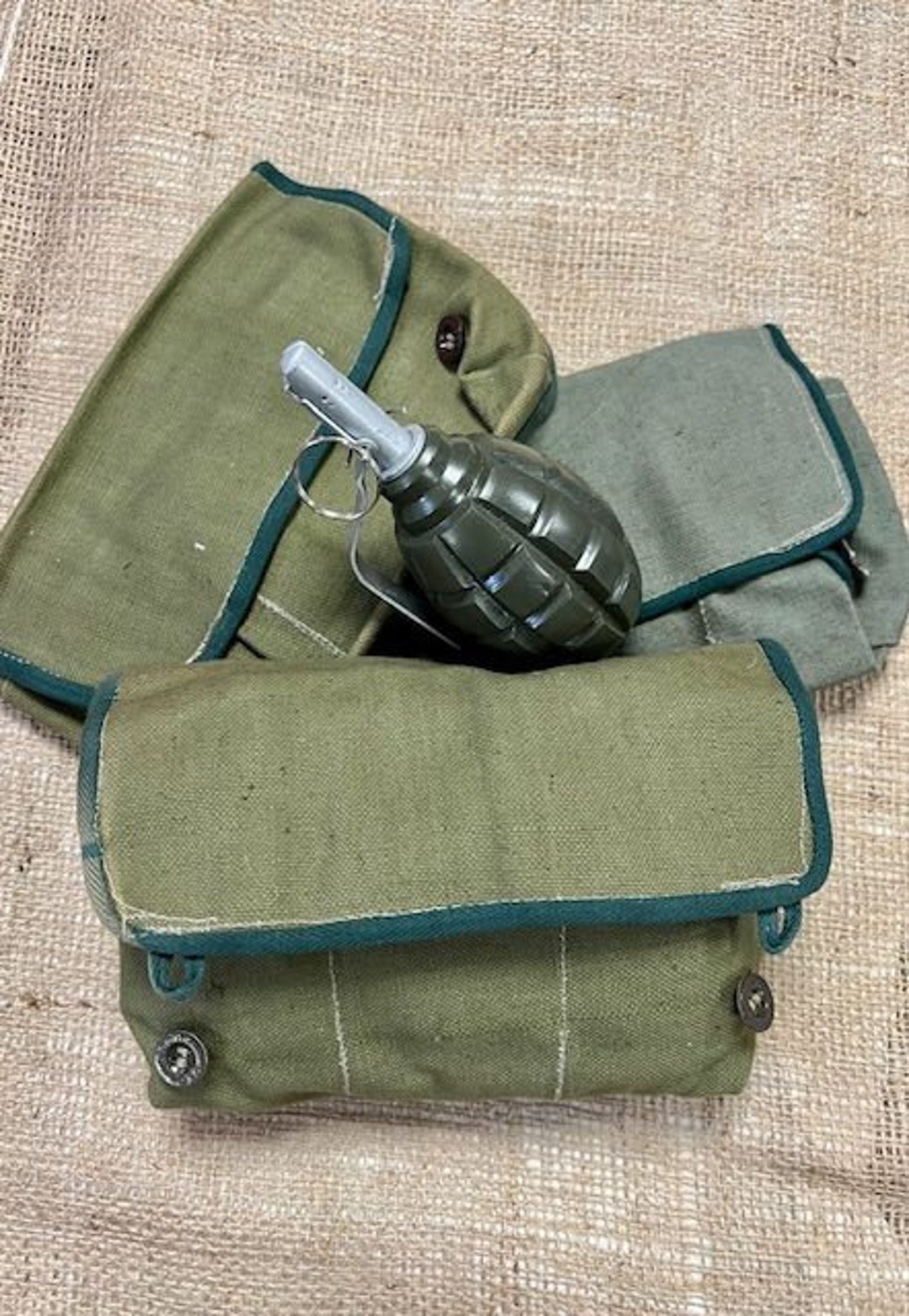 Bag for Hand Grenades 3 Pieces, Army Reserve, Retro Bag/pouch - Etsy