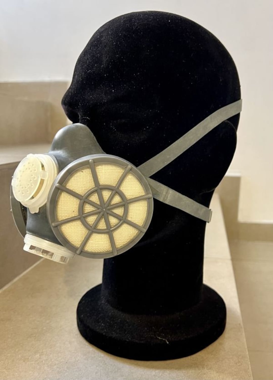 Vintage Gas Mask Respirator Mask MP - 70 + Filters, New, Bulgaria Mask ...