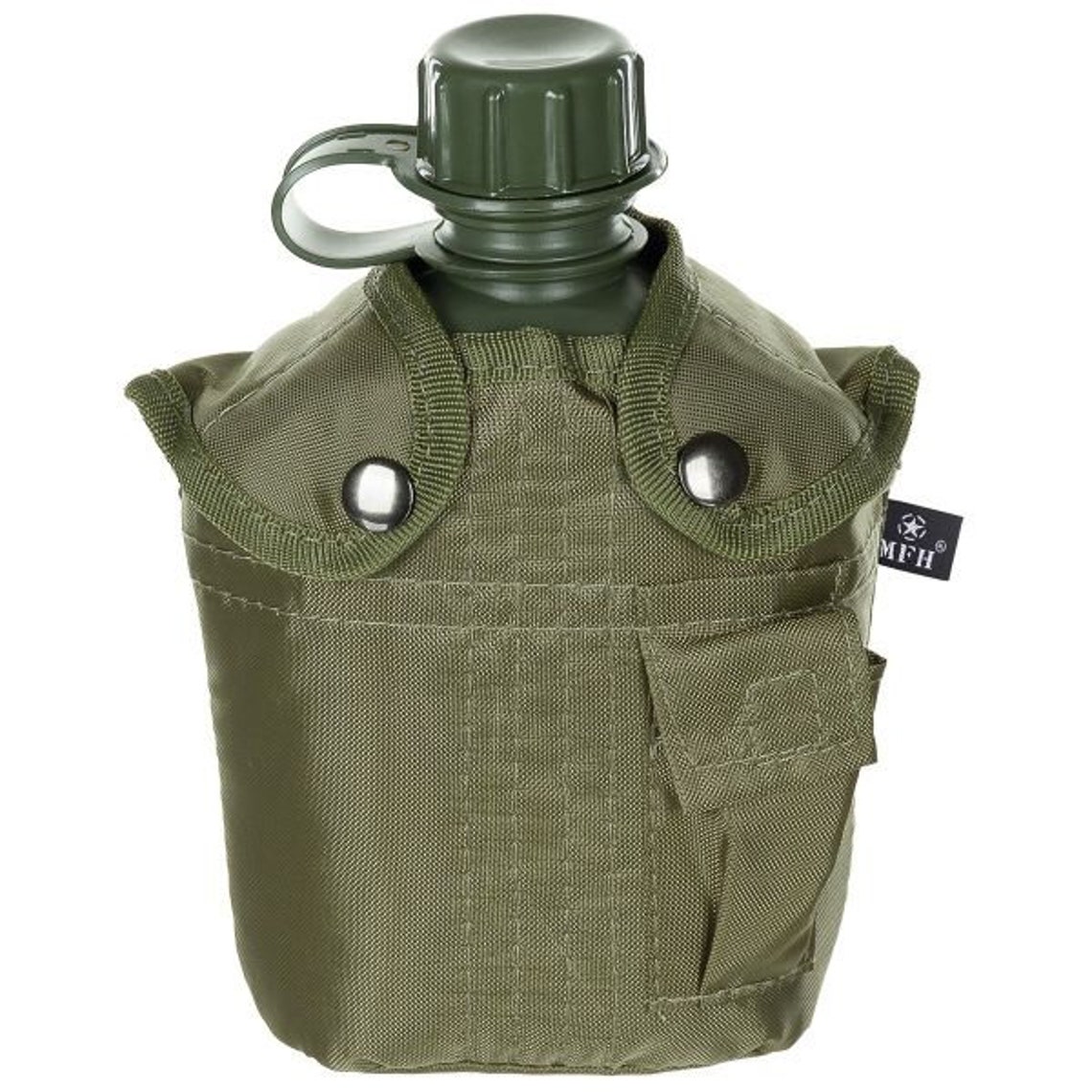 Vintage Army Water Jug With Thermal Cover and Carriers, Green - Etsy