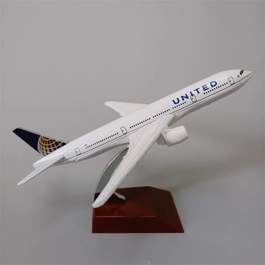 United Boeing 747 16cm Aircraft Model Metal Model Airplane United ...