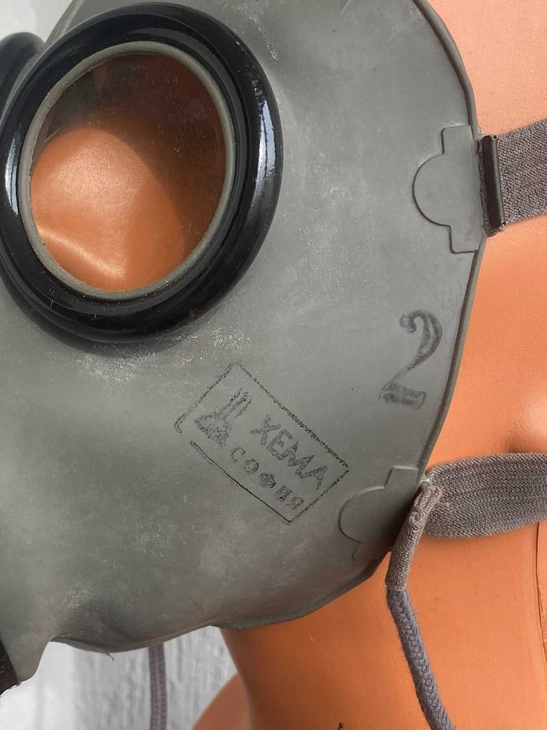 Bulgarian Tsarski Chema Gas Mask 1939 Original Chema Sofia - Etsy