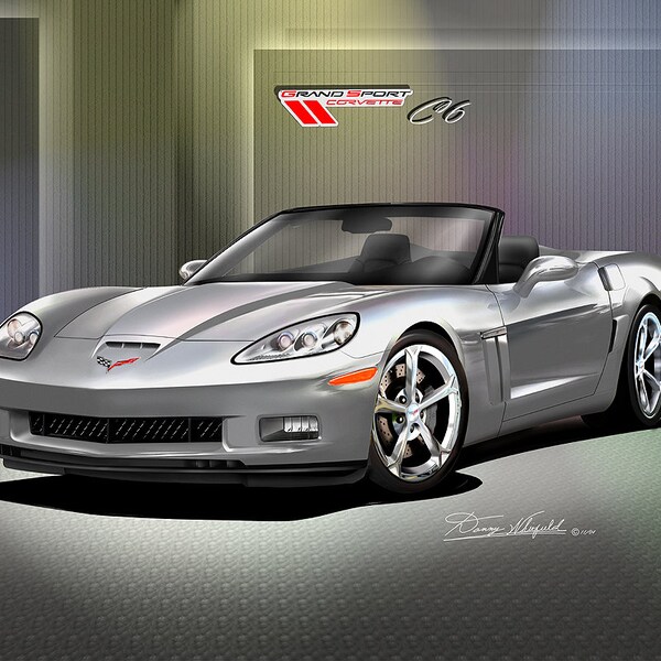 C6 Corvette Poster - Etsy