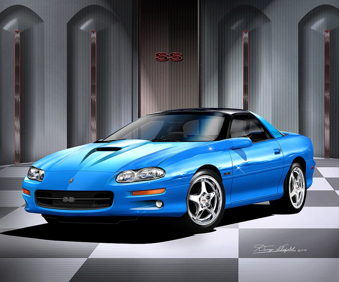1998-2002 Camaro SS Art Prints by Danny Whitfield - Comes in 10 ...