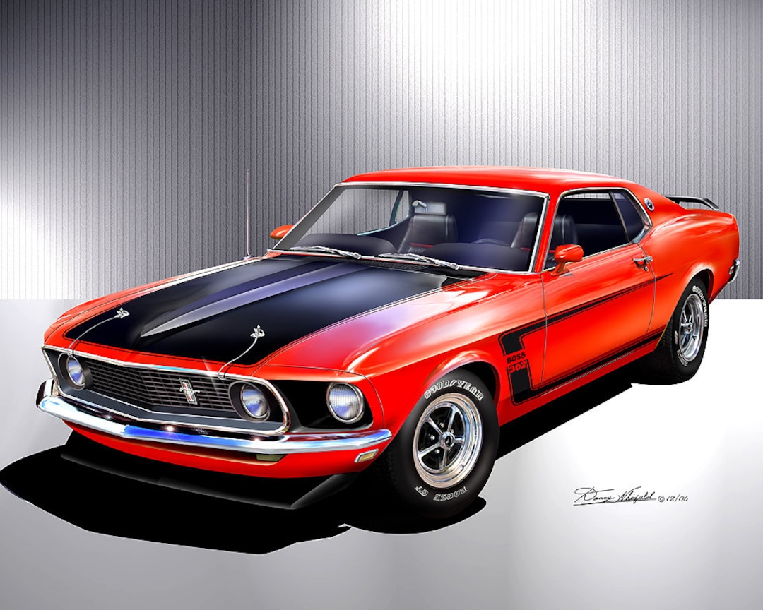 1969 Boss 302 Colors