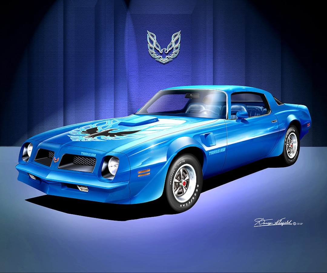 1976 Trans Am Blue