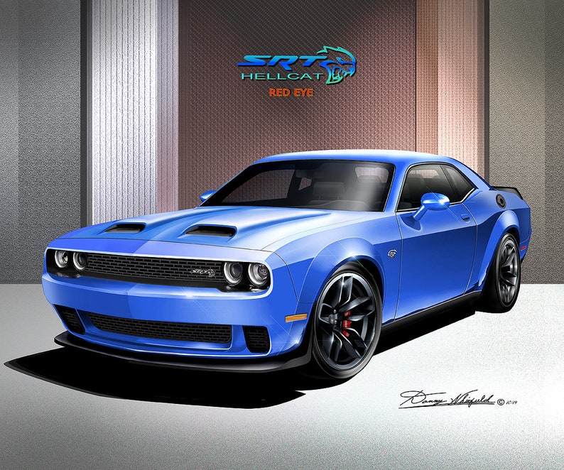 2019 Muscle Car Art Prints by Danny Whitfield Comes in 9 - Etsy