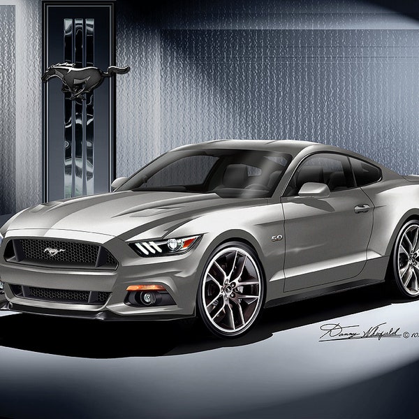 Ford Mustang Prints Art - Etsy