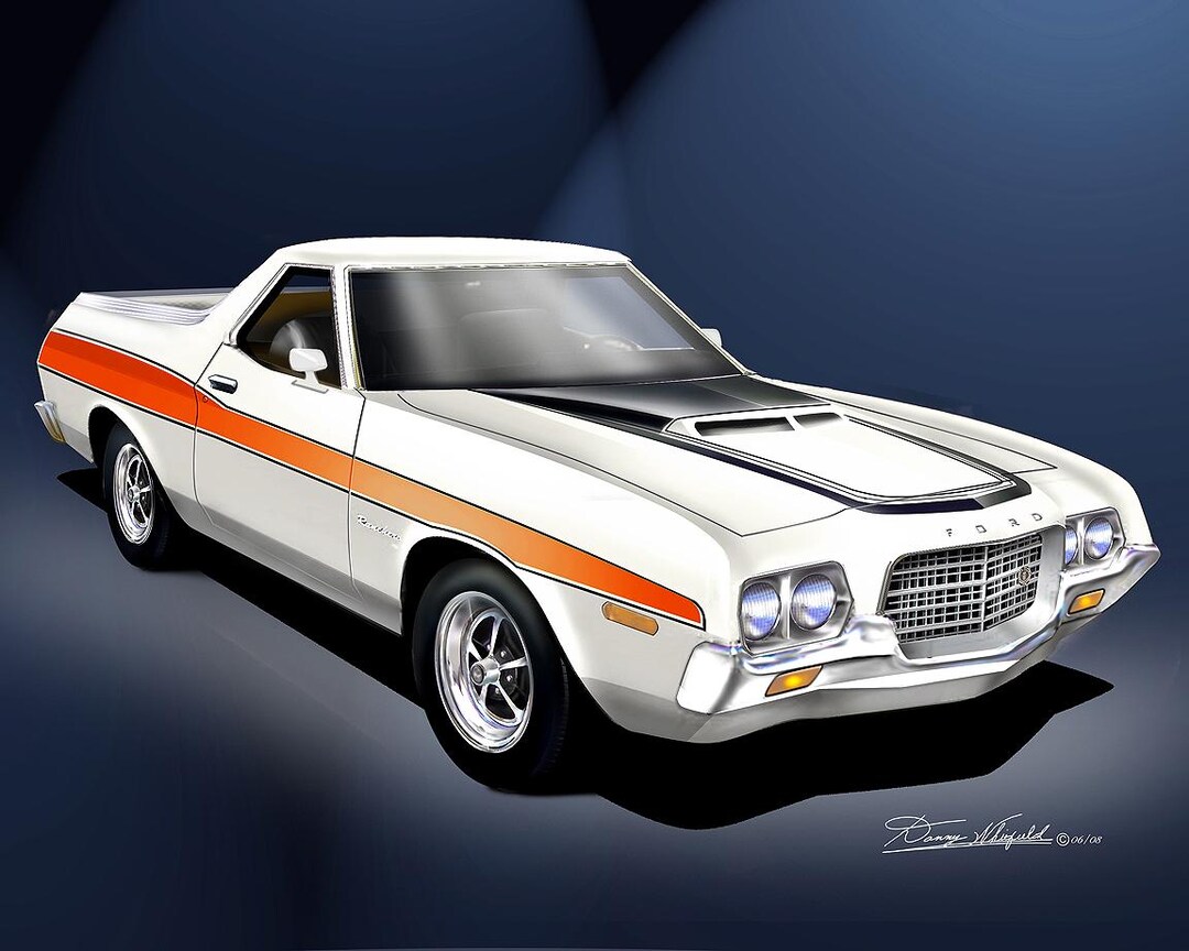 1972 Ford Ranchero Fine Art Prints by Danny Whitfield | Come in 5 ...