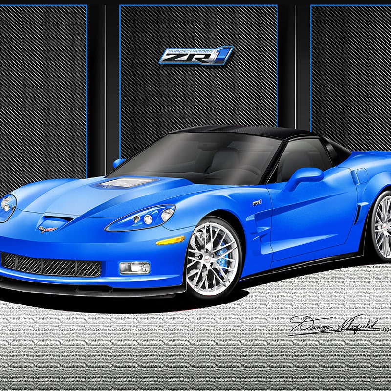 Corvette Zr1 Poster - Etsy