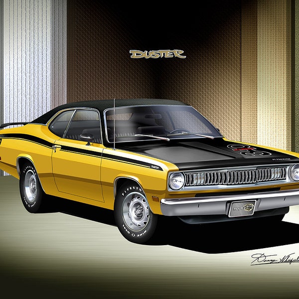 Plymouth Duster Posters - Etsy