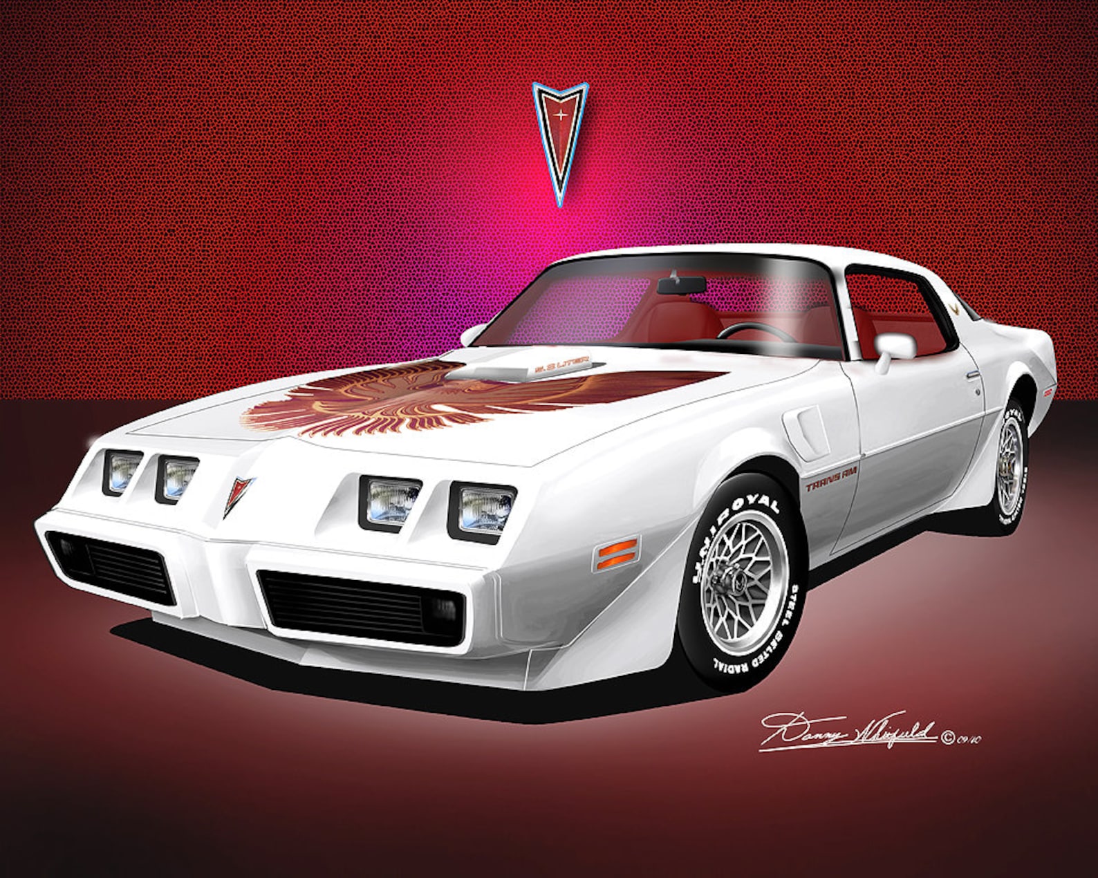 1980-1981 Pontiac Firebird Trans Am Art Prints by Danny Whitfield Comes ...