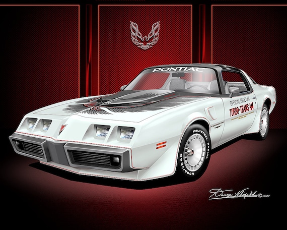 Trans Am Car Coloring Pages 1977 1980 Pontiac Firebird Esprit Special