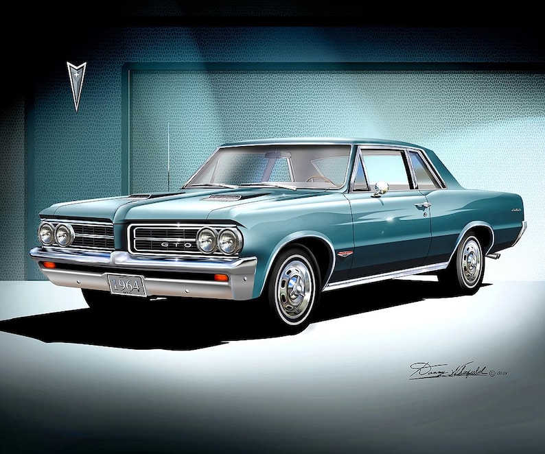 1964 Pontiac Teal Color