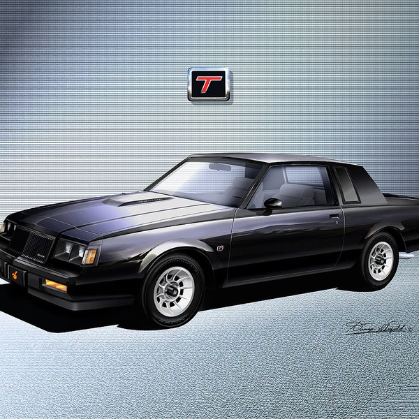 Buick Grand National Wall Art - Etsy