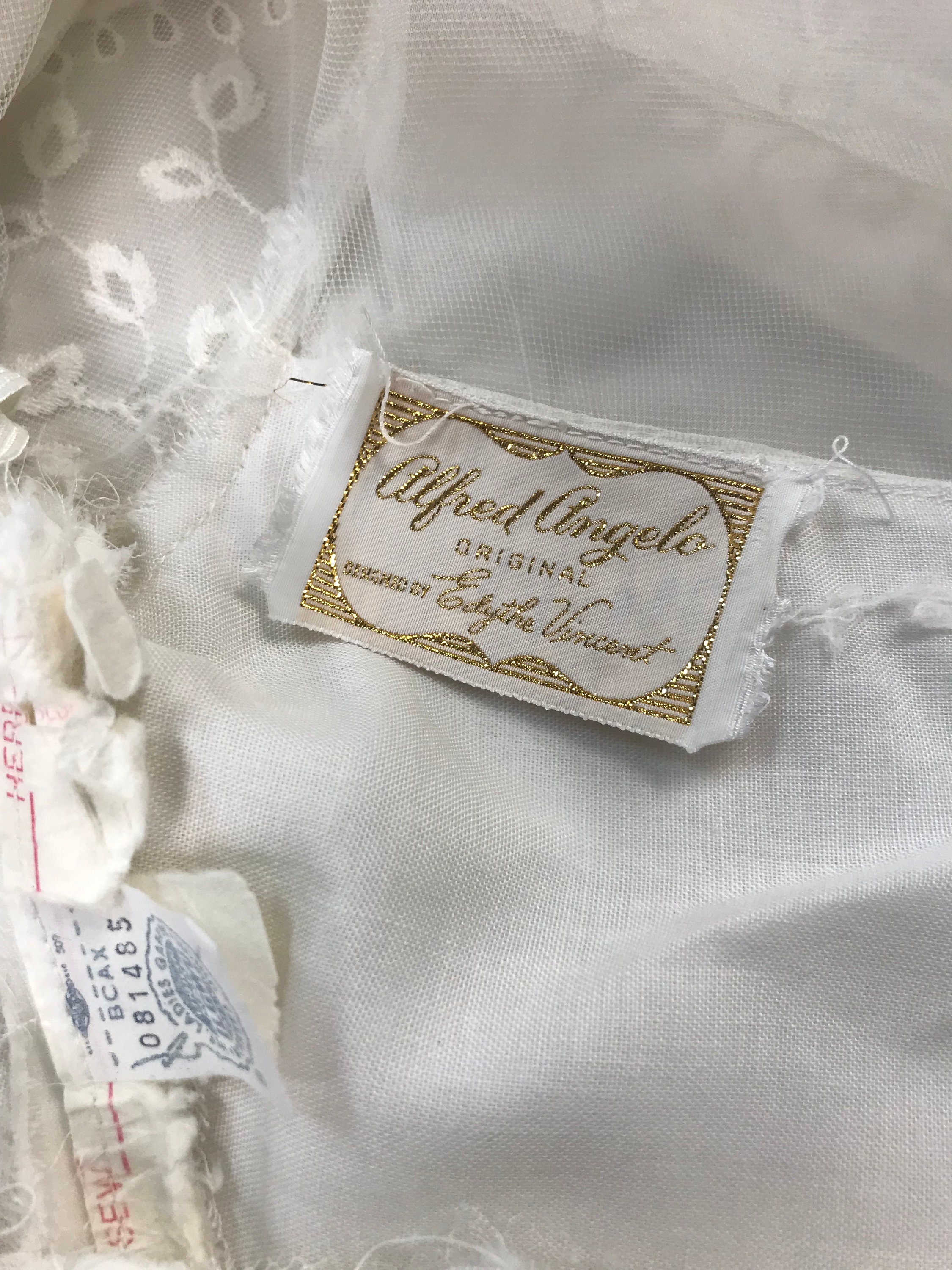 Vintage Regency Style Embroidered Long Sleeve Wedding Gown With Empire ...