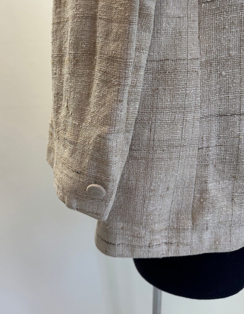 Vintage lebaron California Clothes off White Linen Like Sport Coat - Etsy