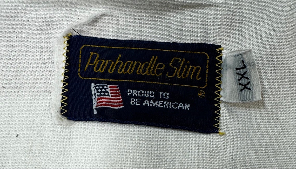 USA Flag Long Sleeve Cotton Shirt Manufactured by “panhandle Slim” - Etsy