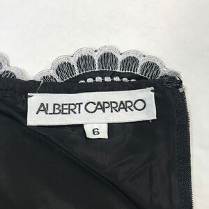 1980's Albert Capraro Black & White Polka Dot Strapless Dress - Etsy