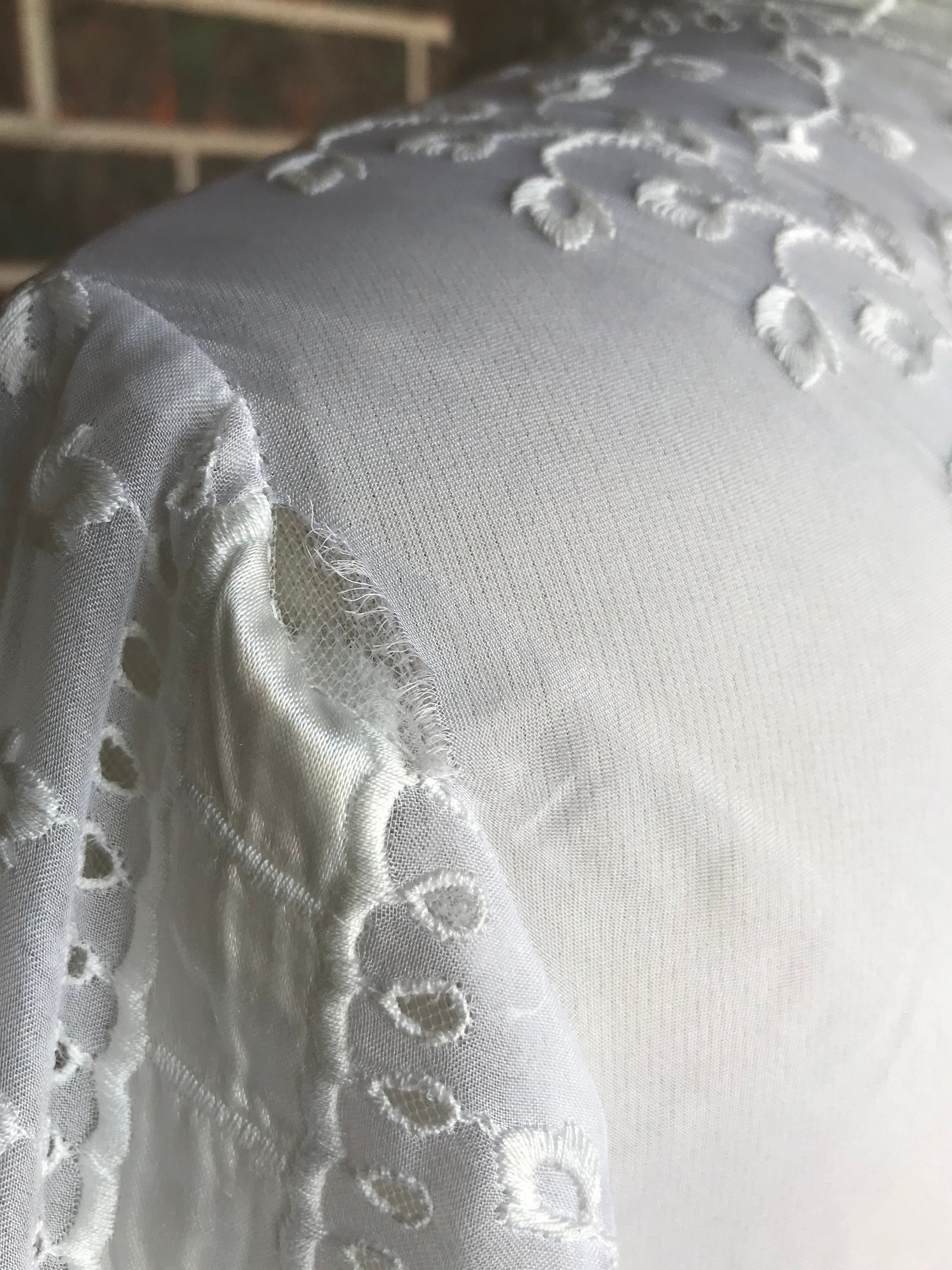 Vintage Regency Style Embroidered Long Sleeve Wedding Gown With Empire ...