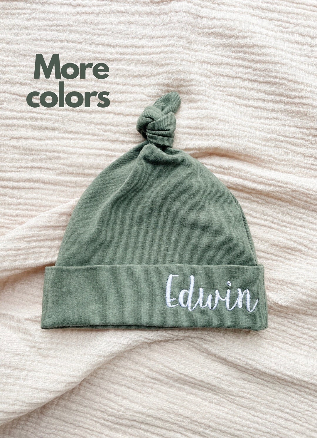 Personalized Baby Hat Newborn Embroidered Baby Hat Custom Baby Beanie ...