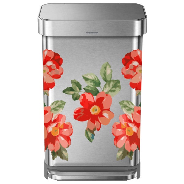 Trash Can Decal - Etsy