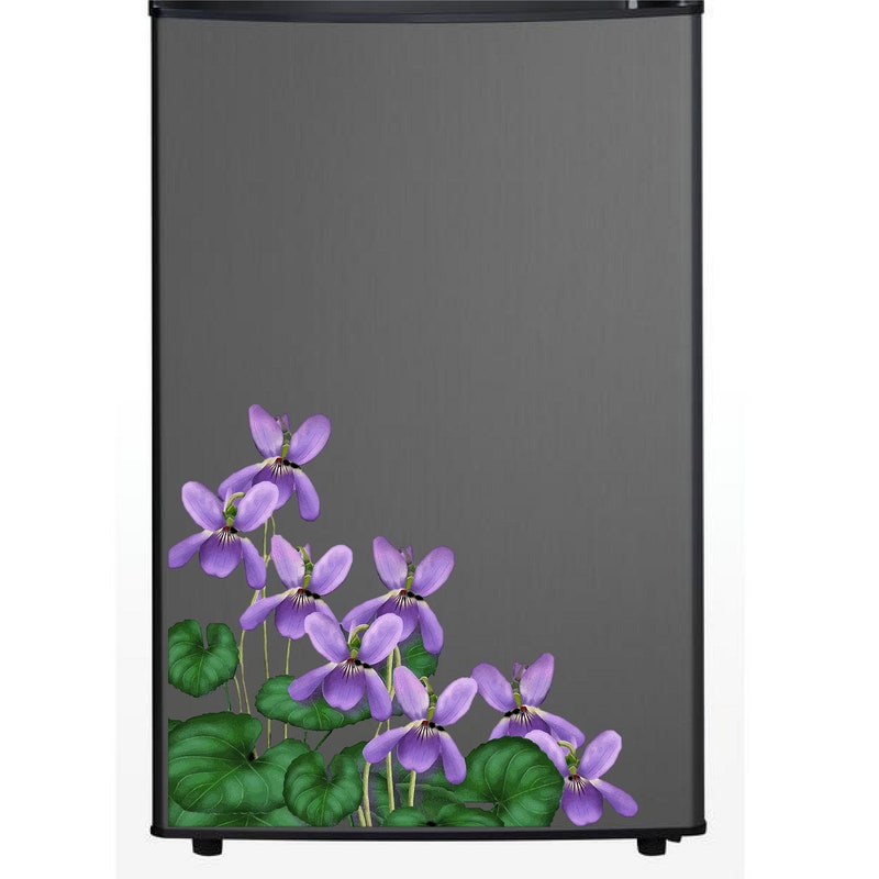 Violet Flower Decal - Etsy