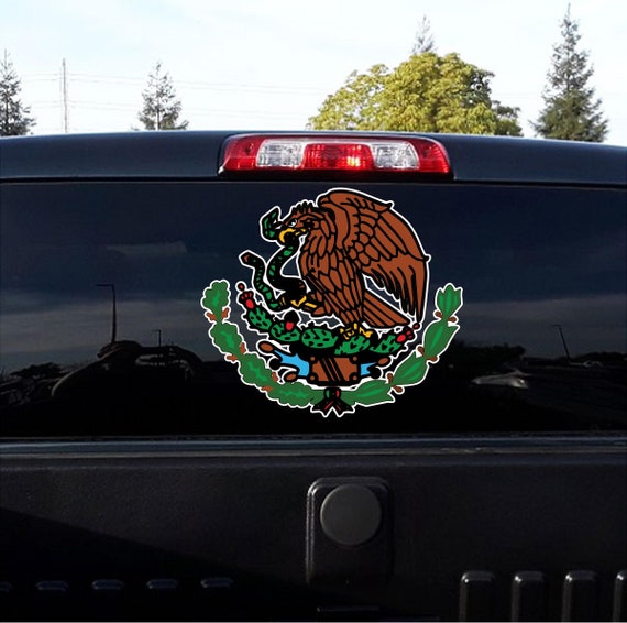Mexican Flag Eagle Decal Mexican Eagle Decal
