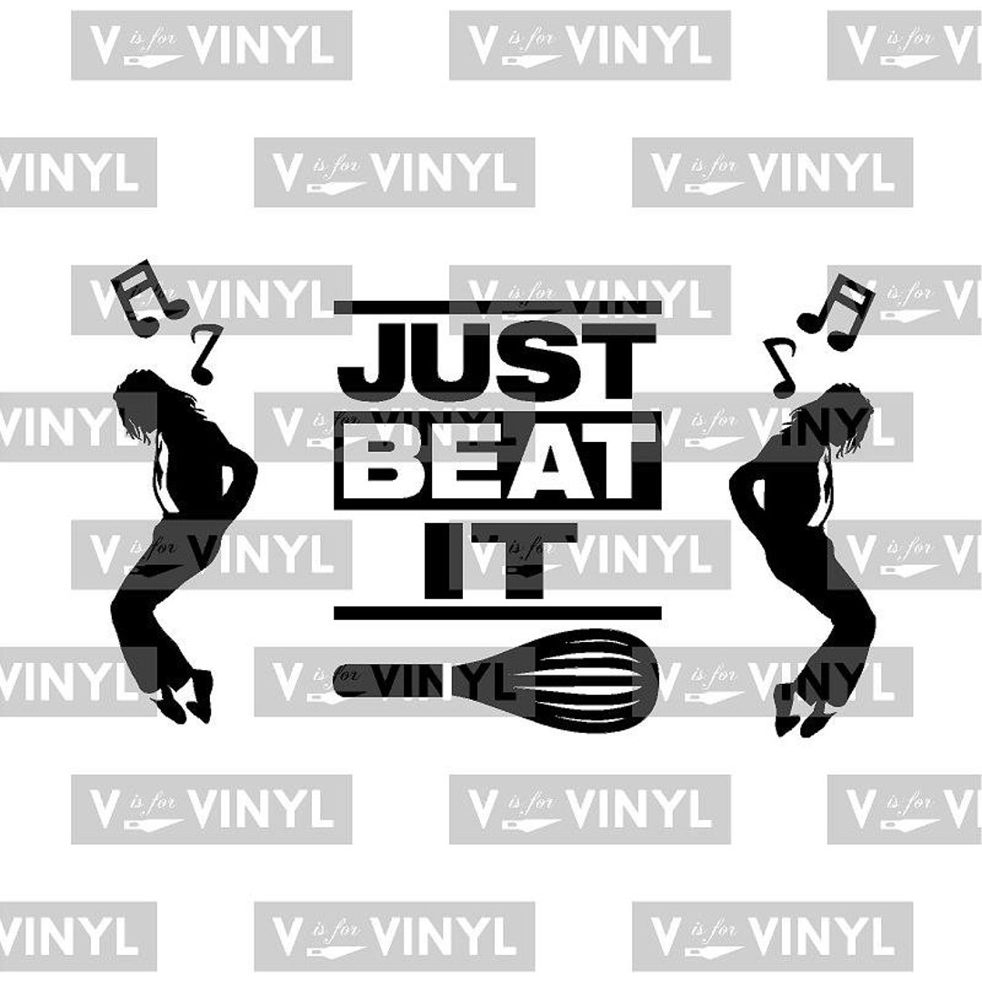 Beat It Vector Artwork Digital Download for Cutting, Design and More ...