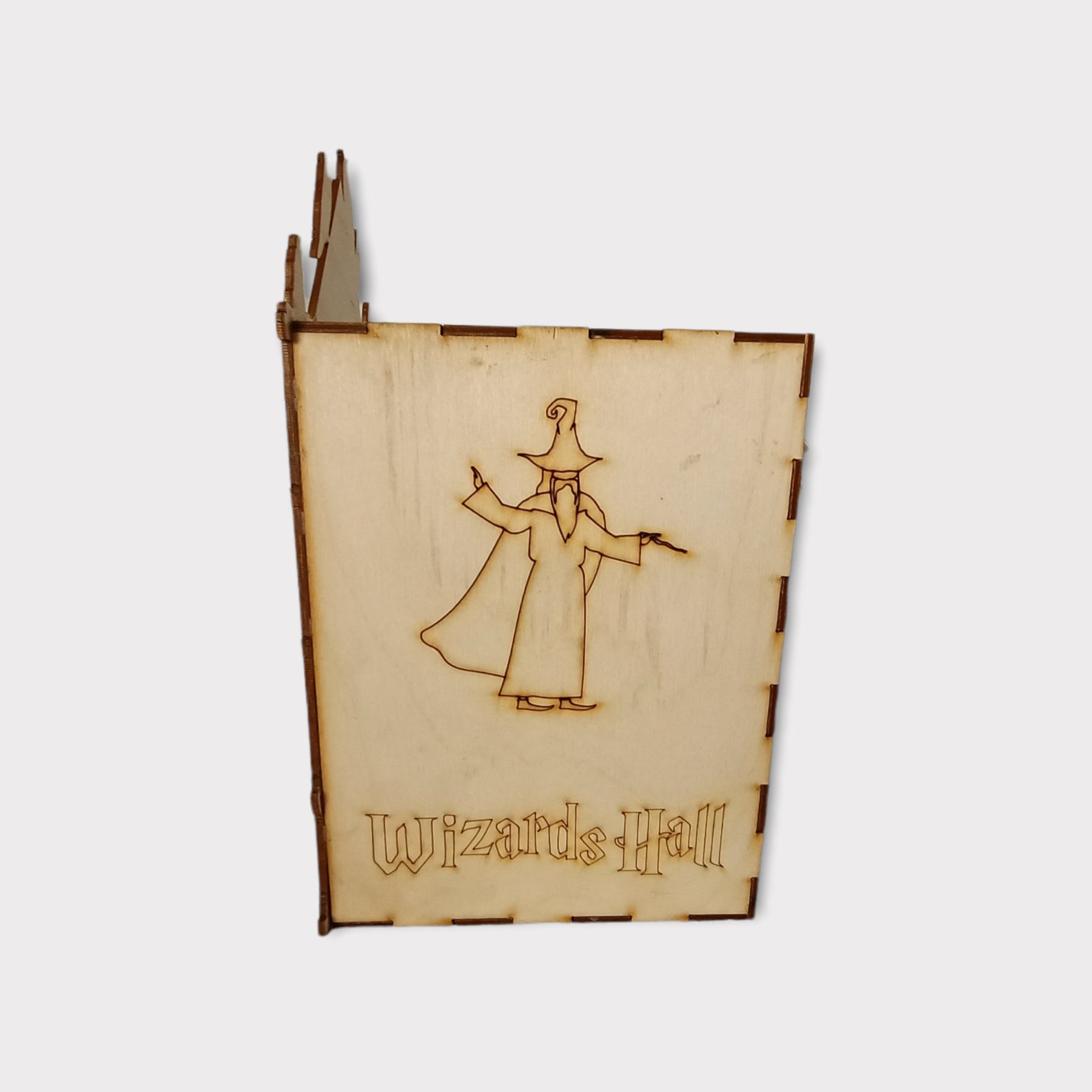 Book Nook Kit the Wizards Hall Cathedral Bookshelf / Bookcase - Etsy