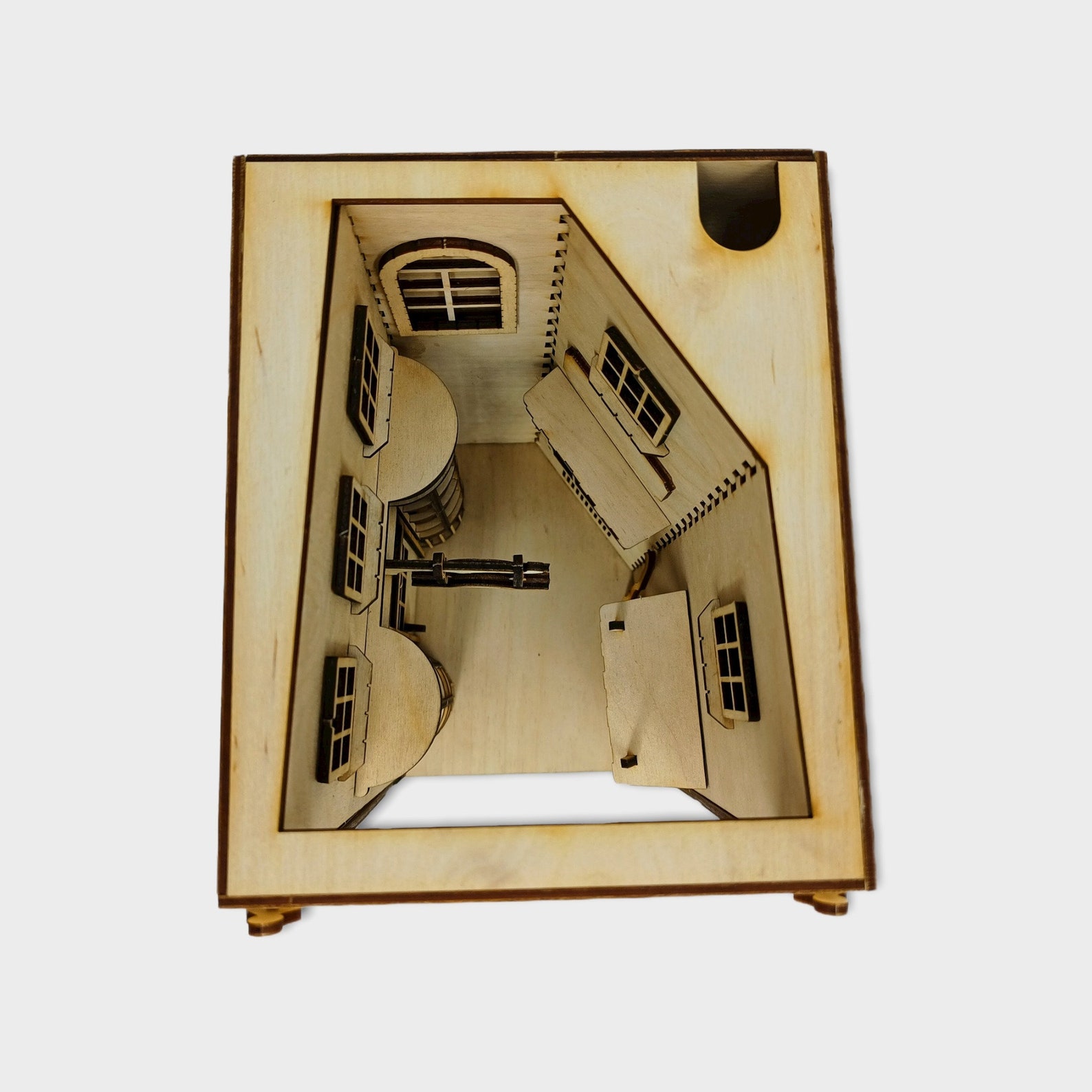 Knockturn Alley Book Nook Kit for Bookshelf / Bookcase End - Etsy