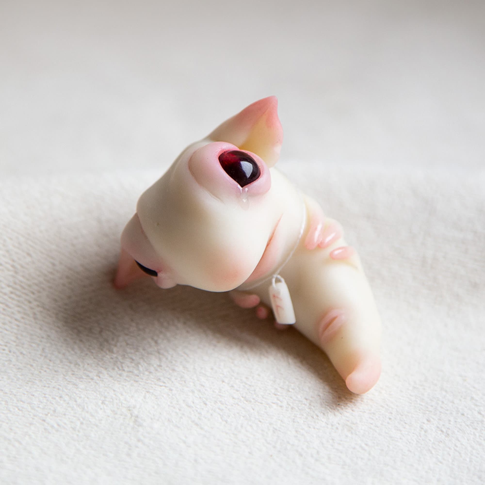 Creepy Cute Alien Embryo Monster Doll Figurine, Polymer Clay Weird ...