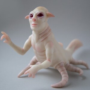 Alien Movie Deep Sea Creature, Weird Art Doll Creature of Hybrid Alien ...