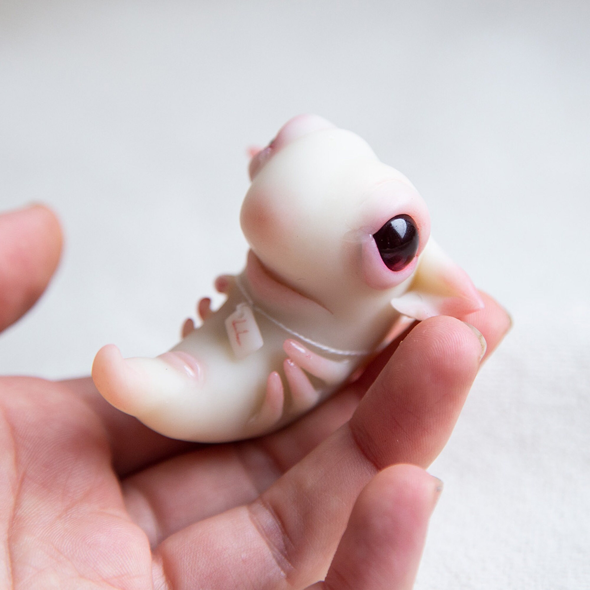 Creepy Cute Alien Embryo Monster Doll Figurine, Polymer Clay Weird ...