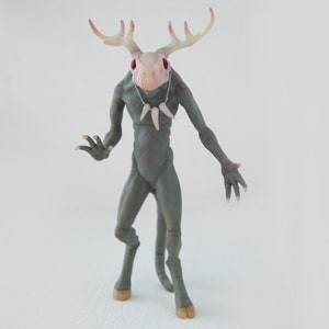 Wendigo Cryptid Monster From Minnesota! Weird Sculpture Art Doll of ...