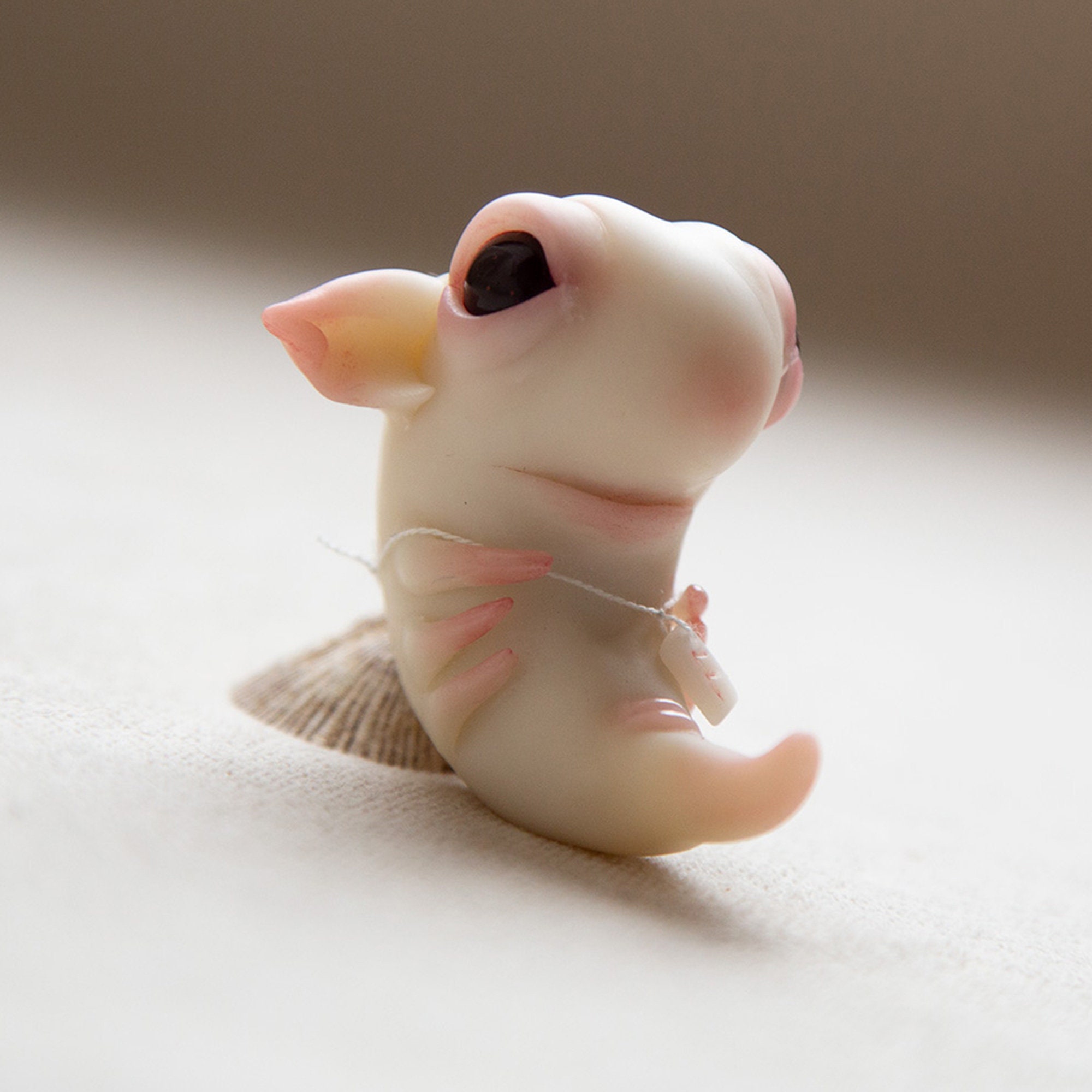 Creepy Cute Alien Embryo Monster Doll Figurine, Polymer Clay Weird ...