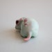 Turquoise Sculpture of Mice Ooak Weird and Creepy Cute - Etsy