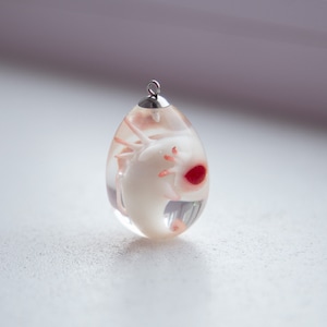 Axolotl Fetus Embryo Jewelry by Cocoonlamp. Polymer Clay and Resin ...