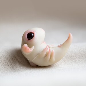 Creepy Cute Alien Embryo Monster Doll Figurine, Polymer Clay Weird ...