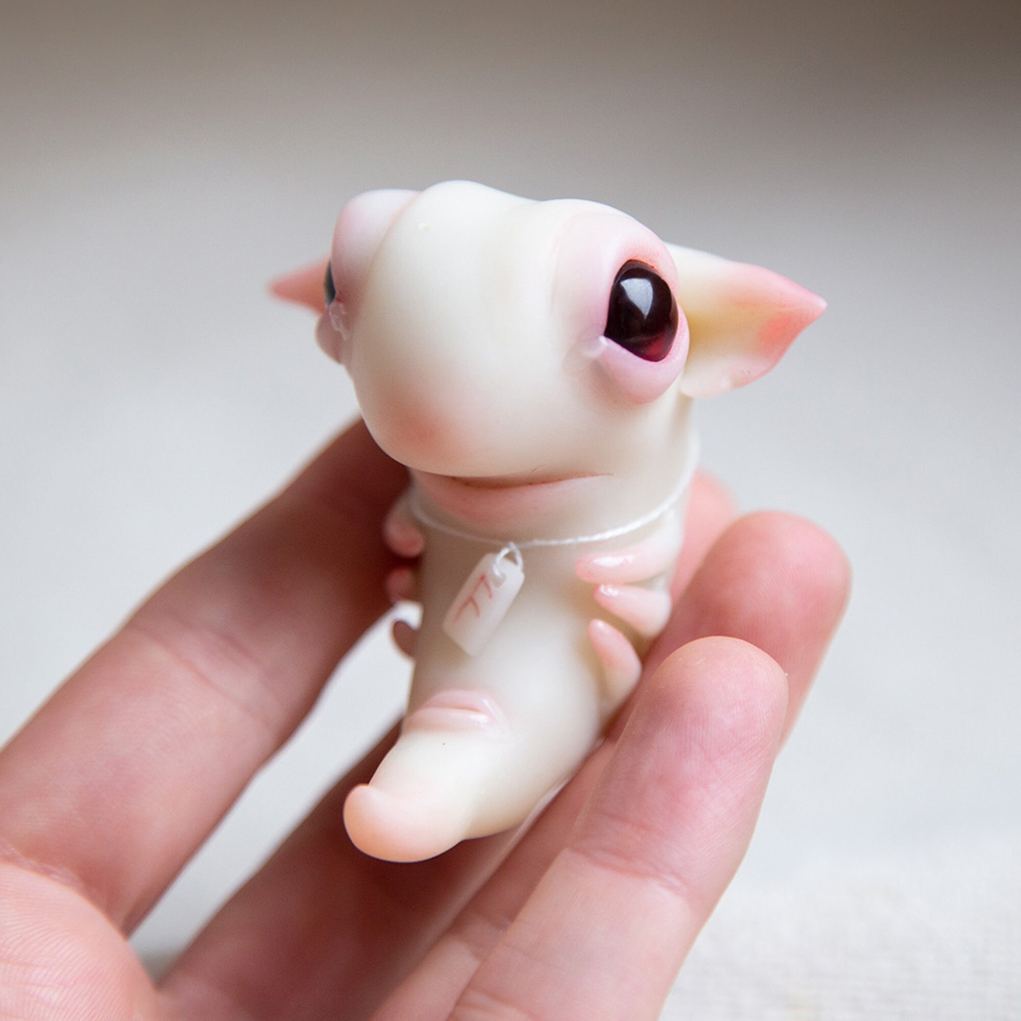 Creepy Cute Alien Embryo Monster Doll Figurine, Polymer Clay Weird ...