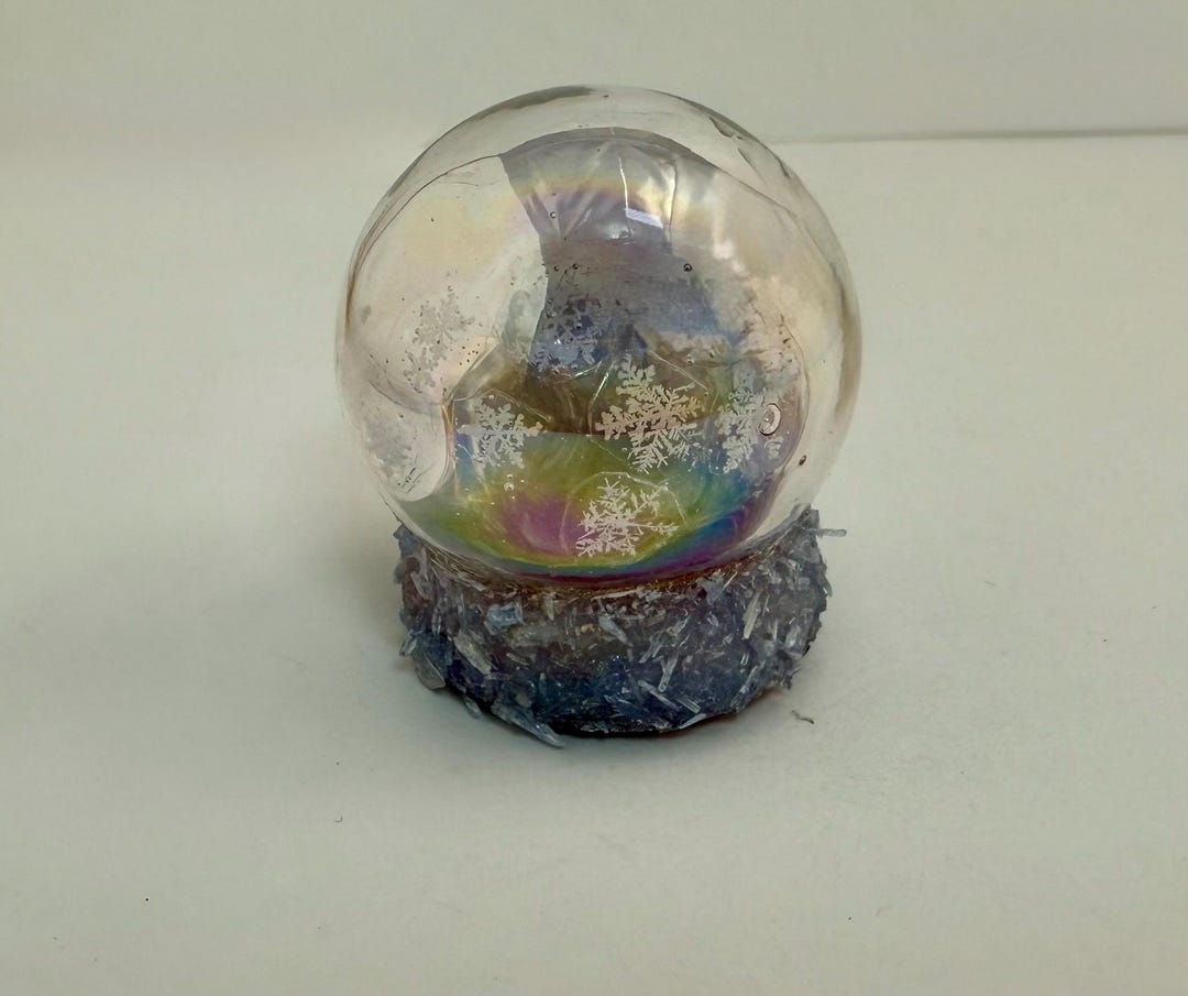 Real Snowflake Preserved - Artist Danielle Oliver - Captured Real ...