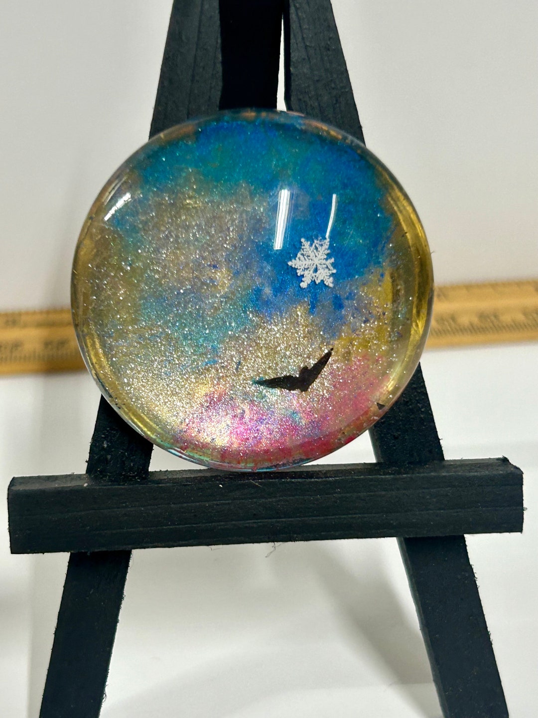 Real Snowflake Preserved - Artist Danielle Oliver - Captured Real ...