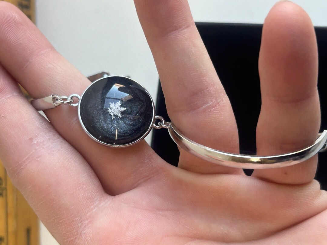 Real Snowflake Preserved - Artist Danielle Oliver - Captured Real ...