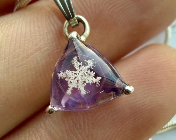 Real Snowflake Preserved - Artist Danielle Oliver - Captured Real ...