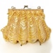 Yellow Elegant Handmade Clutch Evening Bags Full Beaded Handbag for ...