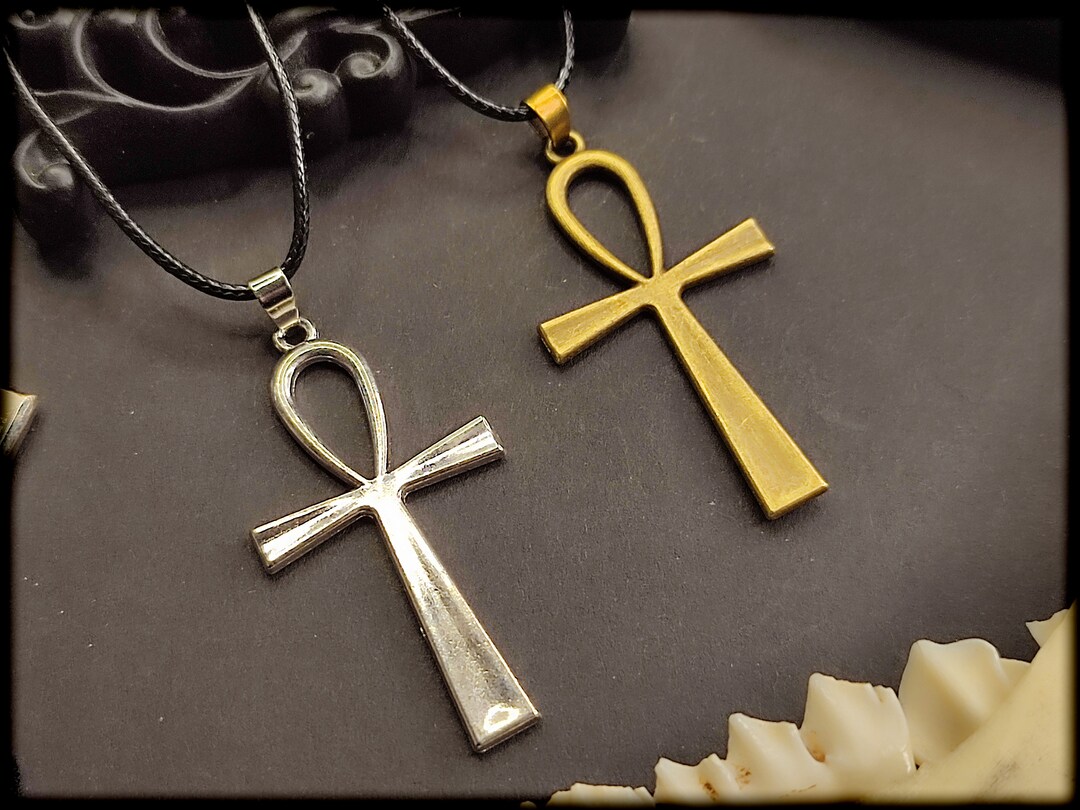 Ankh - Key of Life Necklace in 2 Colors // Protective Seal, Protective ...