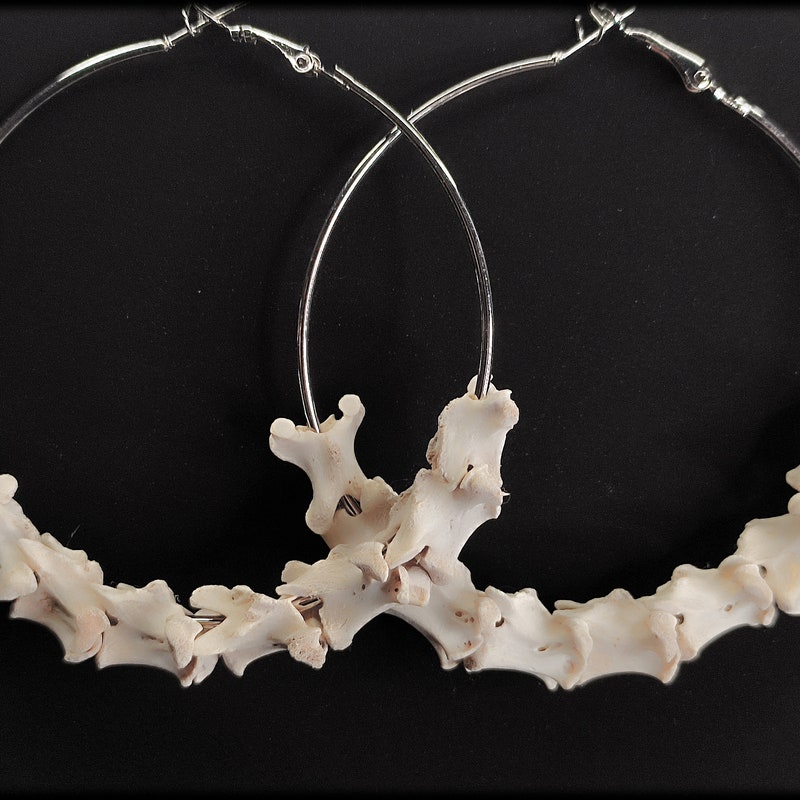 Bone Earrings - Etsy