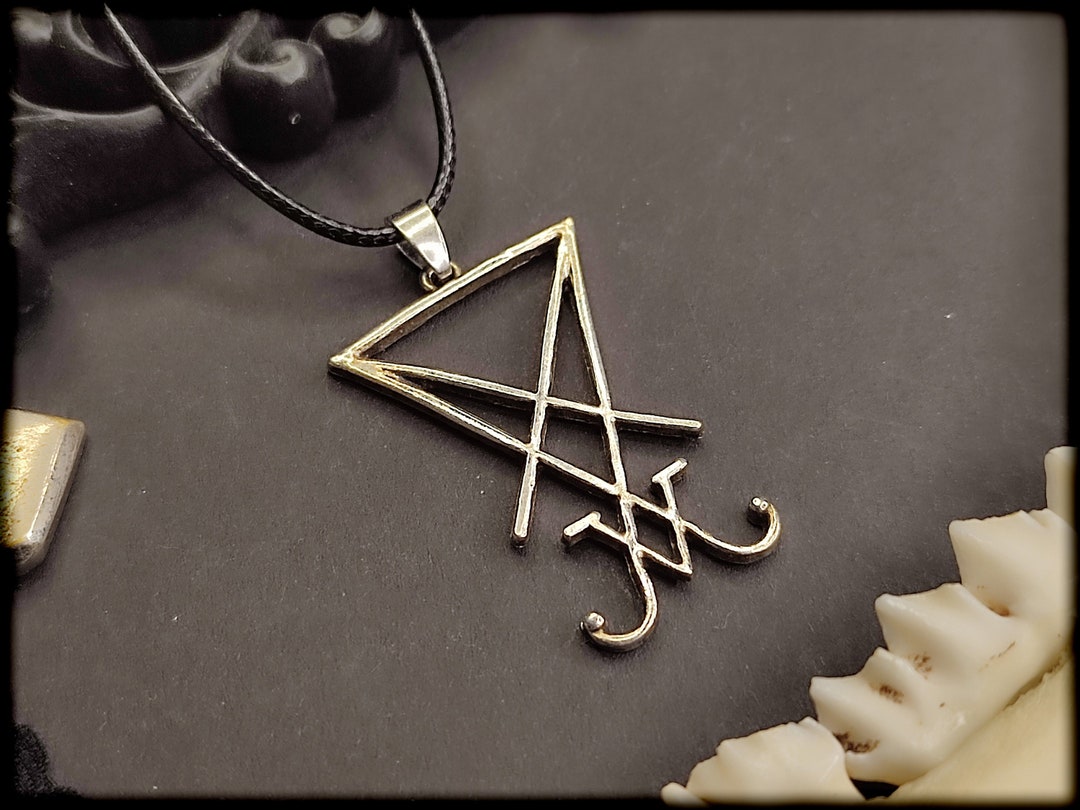Sigil of Lucifer Pendant // Chain, Necklace, Witch Necklace, Witch ...